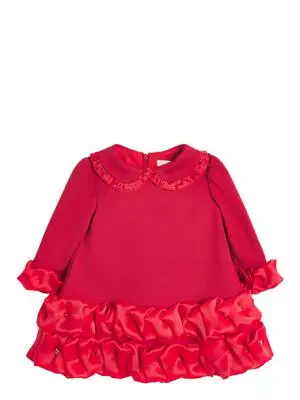 BIMBALO Ruffle Hem Dress - Red