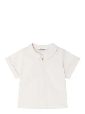 Bonpoint Cotton Striped Shirt - Neutral