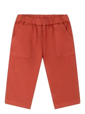 Bonpoint Cotton Trousers - Red