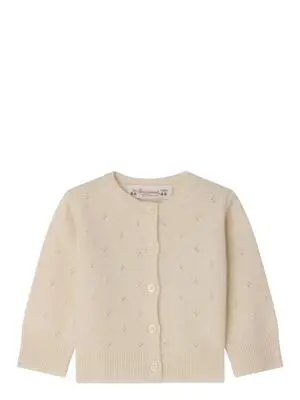 Bonpoint Cashmere Laelia Cardigan - Ivory
