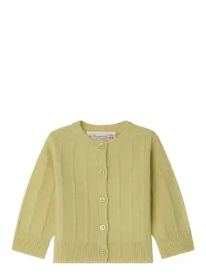 Bonpoint Cashmere Cardigan - Grey