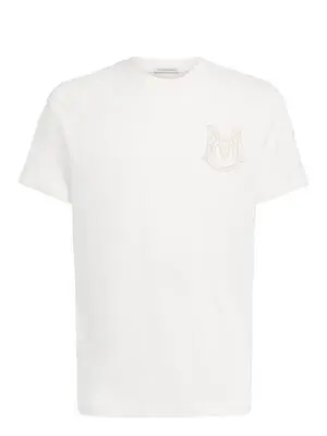 Moncler Cotton Logo T-shirt - White