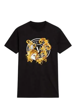 Versace Iconic Designer T-shirt For - Black