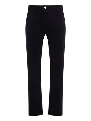 Giorgio Armani Cotton Cashmere Elastane 5-pocket Straight-leg Pants - Red
