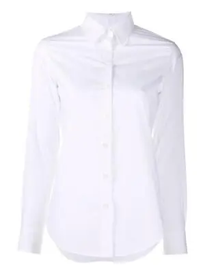 Ralph Lauren Slim Fit Embroidered Logo Shirt - White