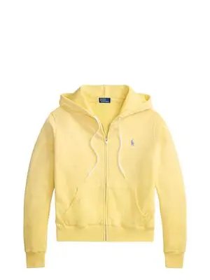 Ralph Lauren Zip Up Hoodie - Yellow