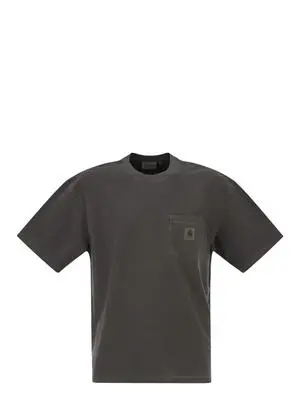 Carhartt Work In Progress Carhartt Wip Men's 100% Cotton Workwear T-Shirt Grey