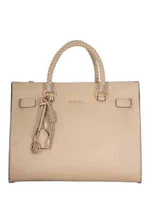 Liu Jo Braided Handle Tote Bag - Mud