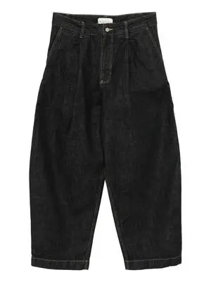 Studio Nicholson Tailored Cotton Trousers - Black