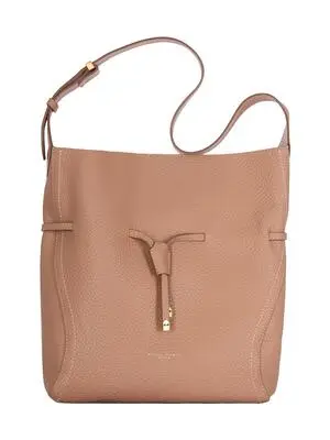 GIANNI CHIARINI Mini Leather Tote Bag - Clay