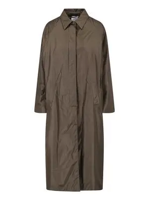 Aspesi Oversized Long Trench Coat - Green