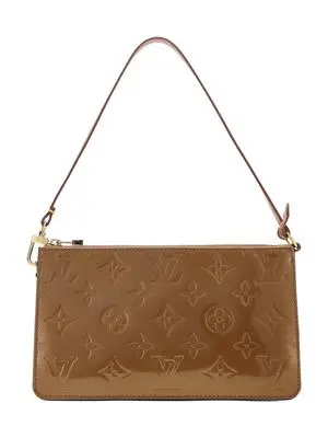 LOUIS VUITTON Monogram Vernis Lexington Pochette - Brown