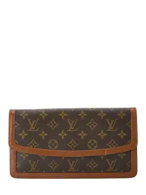 LOUIS VUITTON Monogram Canvas Pochette Dam - Brown