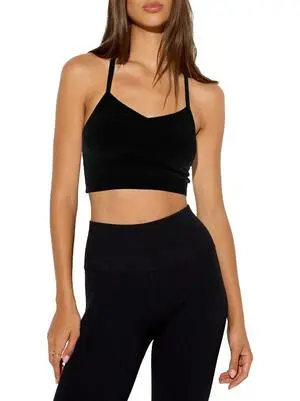 Spiritual Gangster Cassidy Bra Top - Black