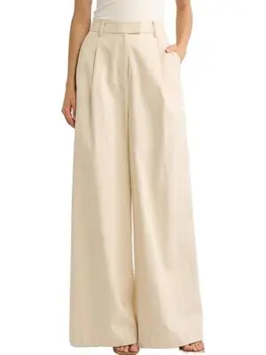 ODDMUSE Odd Muse Pleated High Waist Wide Leg Pants