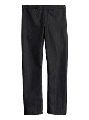 Gucci Cotton Blend Denim Pants - Black