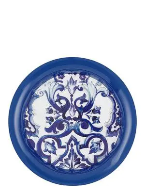 Dolce & Gabbana Round Printed Tray - Multicolor