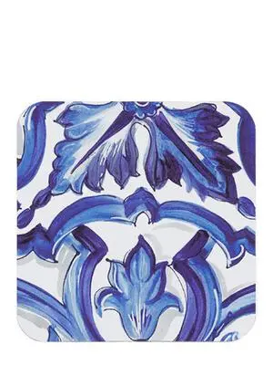 Dolce & Gabbana Set Of 12 Coasters With Lavish Prints - Multicolor