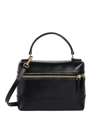 Sandro Tangolino Leather Bag - Black