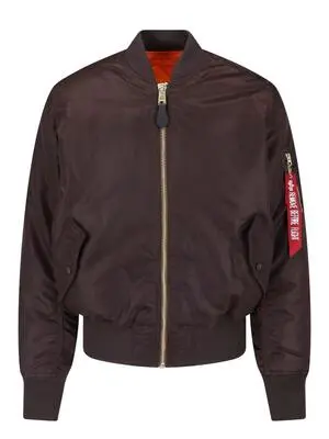 Alpha Industries Alpha Industries Reversible Bomber Jacket MA-1 Brown