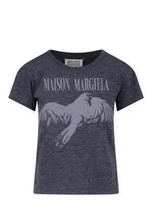 MAISON MARGIELA Bird" T-shirt - Gray