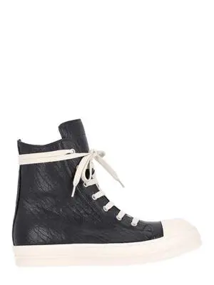Rick Owens Rick Owens High-Top Sneakers Black