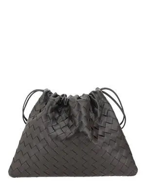 Bottega Veneta Medium Pouch Clutch Bag - Brown