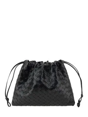 Bottega Veneta Medium Intrecciato Clutch - Black