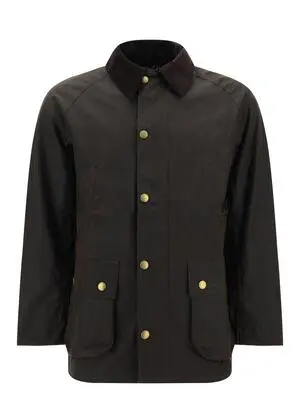 Barbour Ashby Waxed Cotton Jacket - Green