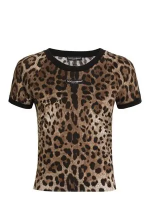 Dolce & Gabbana Leo- Jersey T-shirt - Print