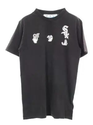 Off-White X Mlb 2010s Logo-print T-shirt - Black