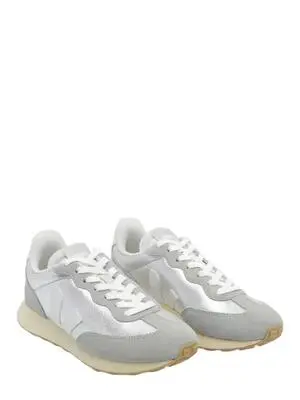 VEJA Rio Branco Ii Leather Oxford Sneakers - Silver