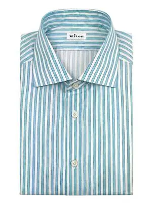 Kiton Striped Shirt - White