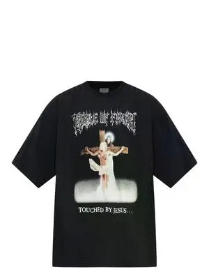 Vetements Graphic-print Oversized T-shirt - Black