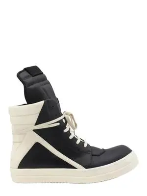 Rick Owens Geobasket High-top Sneakers - Black