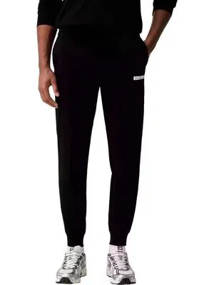 EA7 Logo Print Tracksuit - Black