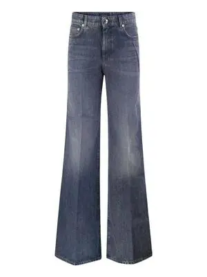 Sportmax Flared Leg Jeans - Blue