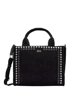 Dkny Stud-embellished Tote Bag - Black