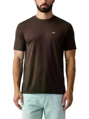 EA7 Logo-plaque T-shirt - Brown