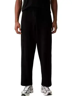 EA7 Logo-patch Track Pants - Black