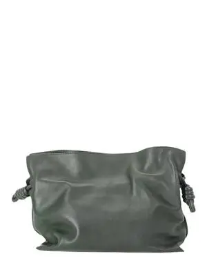 Loewe Flamenco Clutch Bag - Green