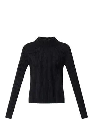 ISABEL MARANT ÉTOILE ISABEL MARANT Virginia Ribbed-Knit Mock Neck Sweater