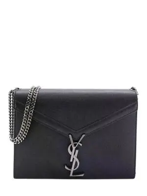 Saint Laurent Cassandra Chain Shoulder Bag - Black