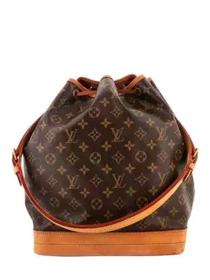 LOUIS VUITTON Monogram Canvas Bucket Bag - Brown