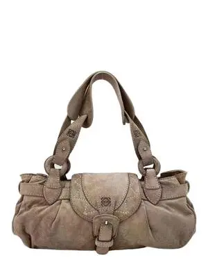 Loewe 1990s Anagram Tote Bag - Neutrals