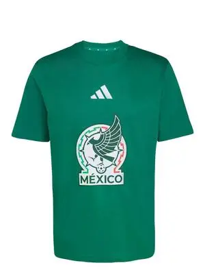 Adidas Mexico Dna Graphic-print T-shirt - Green