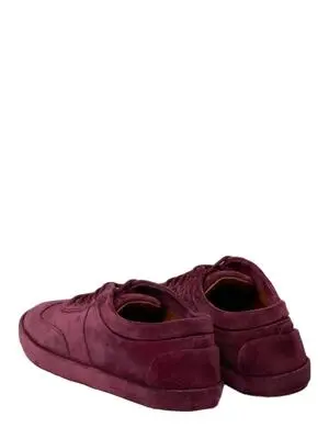 Marsèll Marsèll Suede Lace-Up Sneakers Red