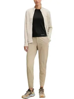 VIKING Birger Zip-up Ribbed Jacket - Neutrals
