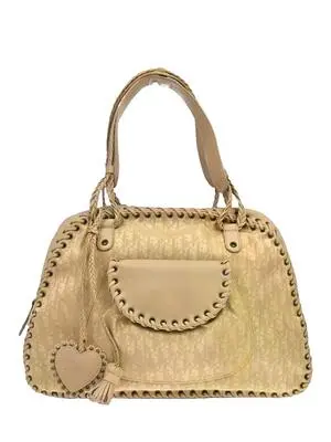 Dior 2007 Trotter Ethnic Shoulder Bag - Neutrals