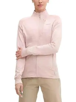 VIKING Zip-up Ribbed Jacket - Pink